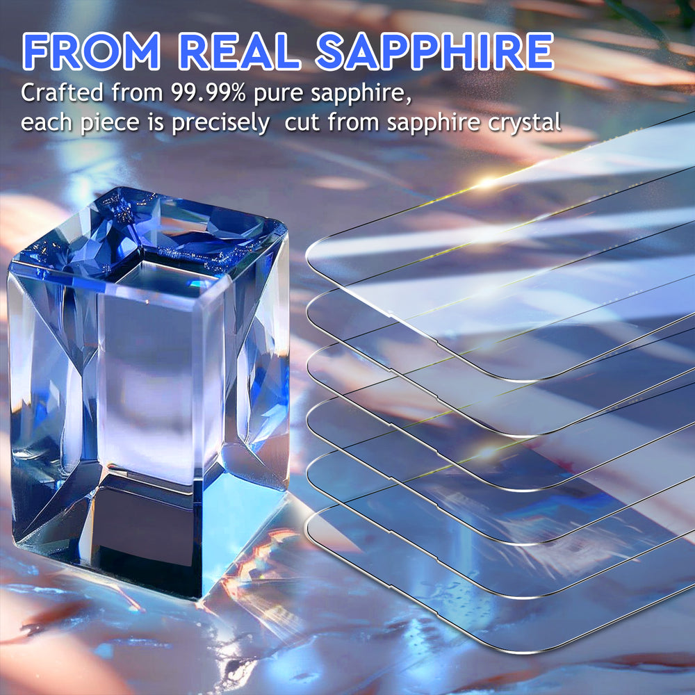 Sapphire Screen Protector for iPhone 15 Series – Shellrus Sapphire